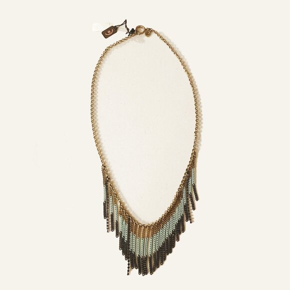 Juicy Couture | Jewelry | Juicy Couture Layered Fringe Chain Link ...